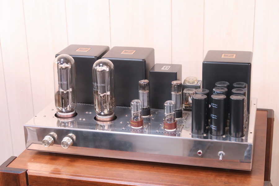 【JUNK】多摩サウンド GE 211 真空管 シングルアンプ TANGOトランス /REWIRE INC#R03225