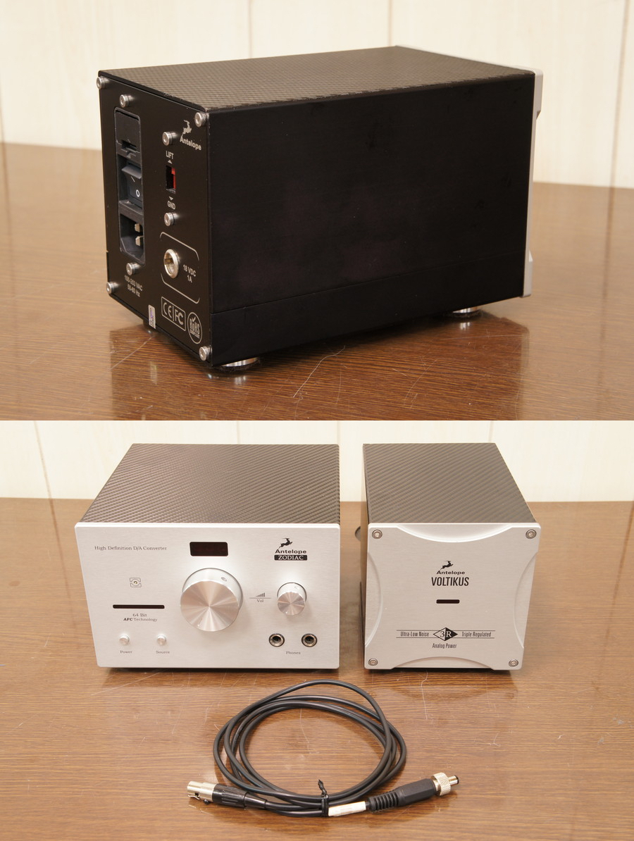 【中古】Antelope Audio ZODIAC SILVER VOLTIKUS アンテロープ DAC D/Aコンバーター ZODIAC ...