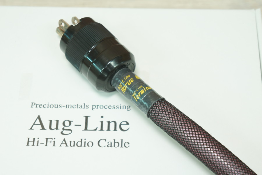 Aug-Line Horus NEO+α TerminatorPW AC Cable オーグライン 電源ケーブル イズ吸収・除去モジュール付 ...