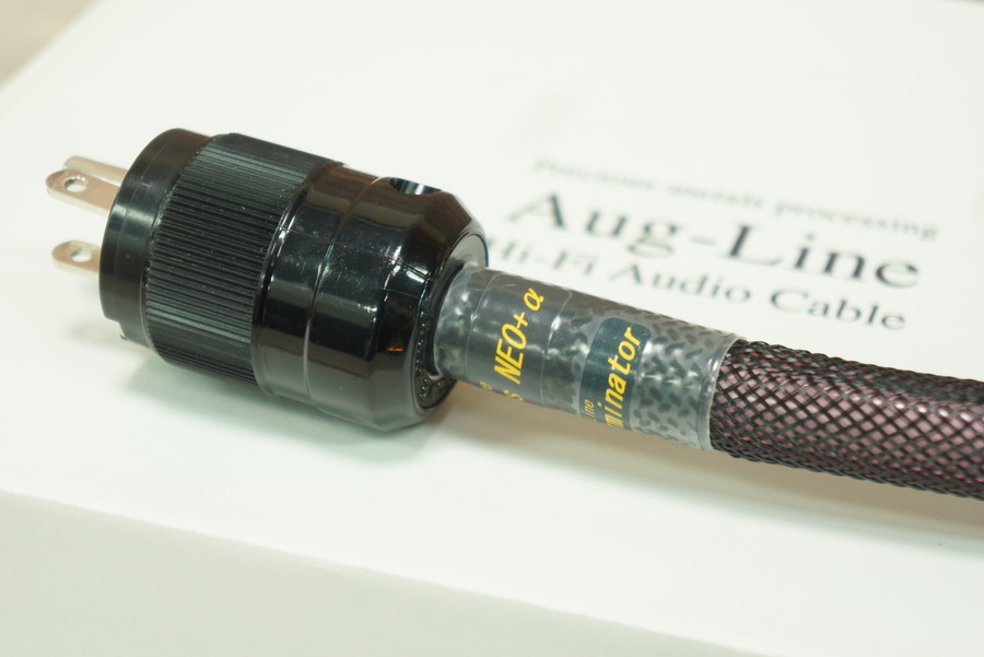 Aug-Line Horus NEO+α TerminatorPW AC Cable 75cm(全長) オーグライン 電源ケーブル イズ吸収 ...