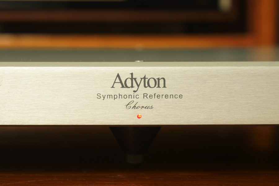 【目立った傷や汚れなし】Adyton CHORUS MC PHONO アディトン MCフォノイコライザー / エメラルドパール花崗岩サイド ...