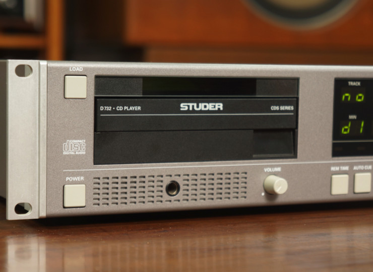 STUDER D732 CD PLAYER / スチューダー CD PHILIPS CDM-4 スウィングアーム @R09166 | REWIRE WEB SHOP | リワイアー株式会社