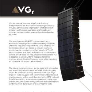 【ADAMSON】新製品リリース – ADAMSON “VGt” | リワイアー株式会社 | REWIRE INC.